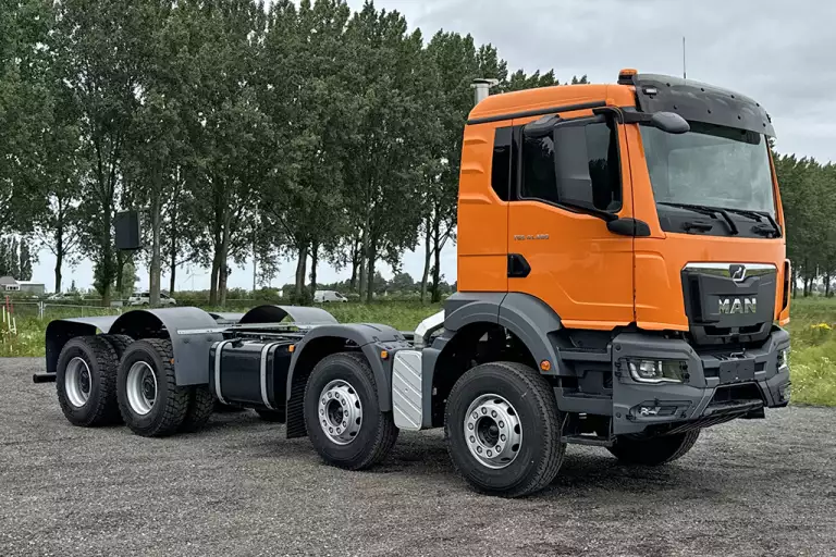 MAN TGS 41.480 BB CH 8x4 Chassis Cabin for sale | vanvliet.com